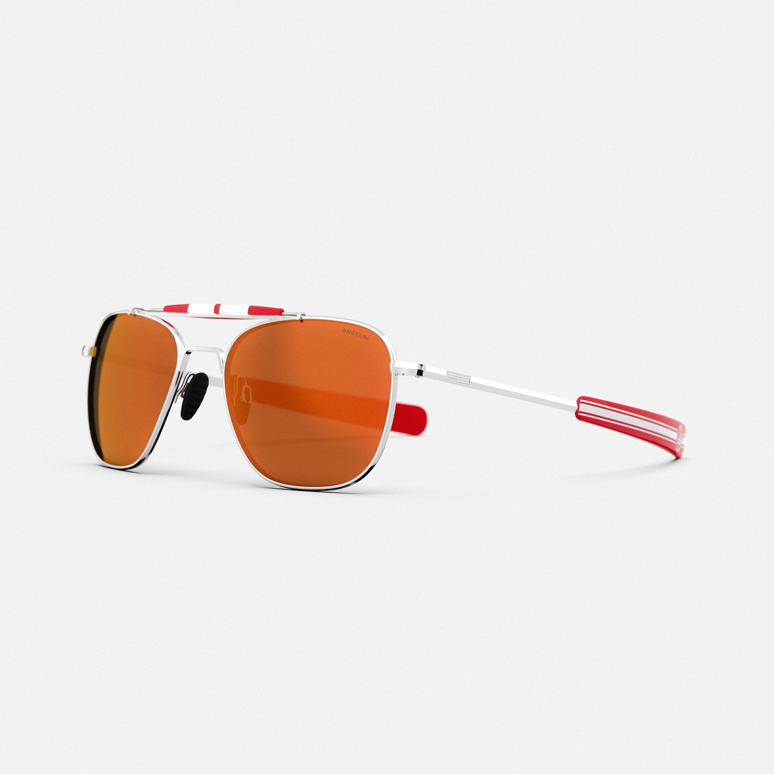 Randolph x Shelby - Aviator II - Bright Chrome & Redline – Randolph USA