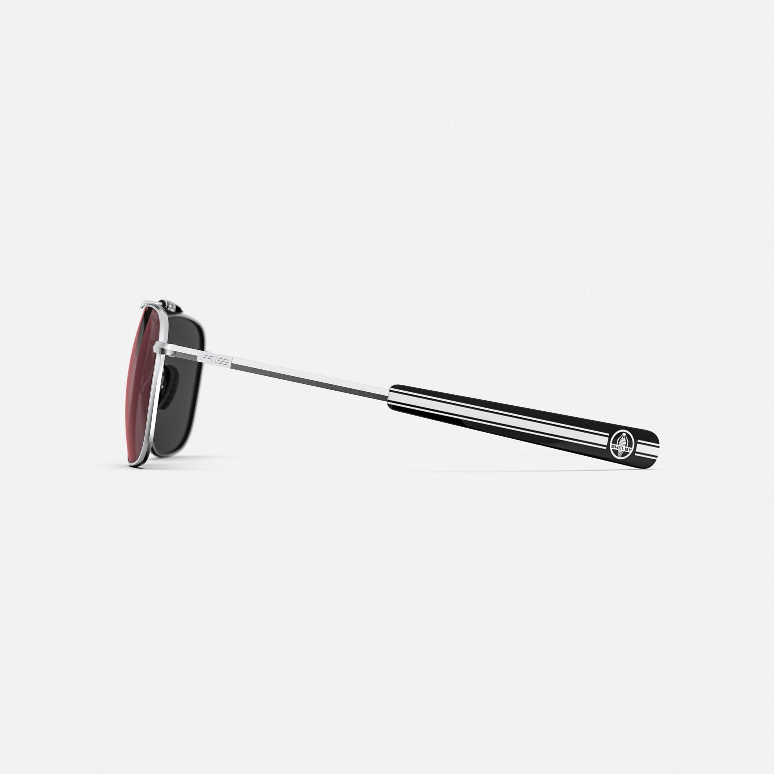 Randolph x Shelby - Aviator II - Matte Chrome & Apex Gray – Randolph USA