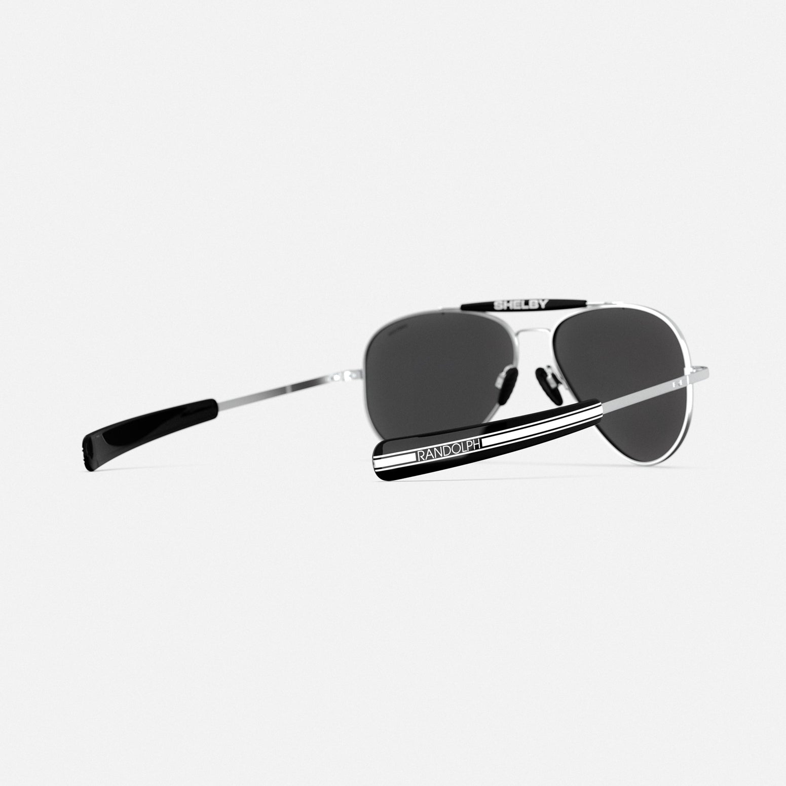 Randolph x Shelby - Sportsman - Matte Chrome & Apex Gray – Randolph USA