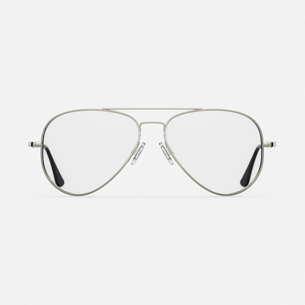 Concorde - Gunmetal & Clear - Prescription Eyewear – Randolph USA