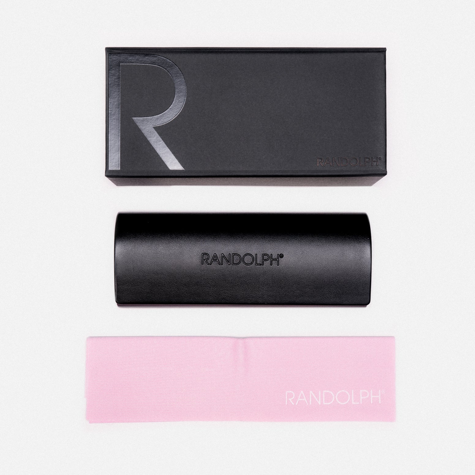 Aviator - Satin Silver & Polarized Rose Gold Mirror Lenses | Randolph USA