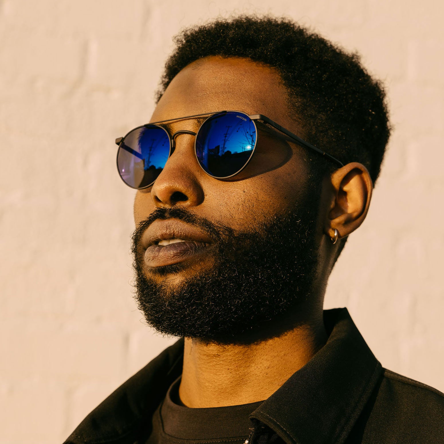 P3 Shadow - Round Sunglasses | Randolph USA